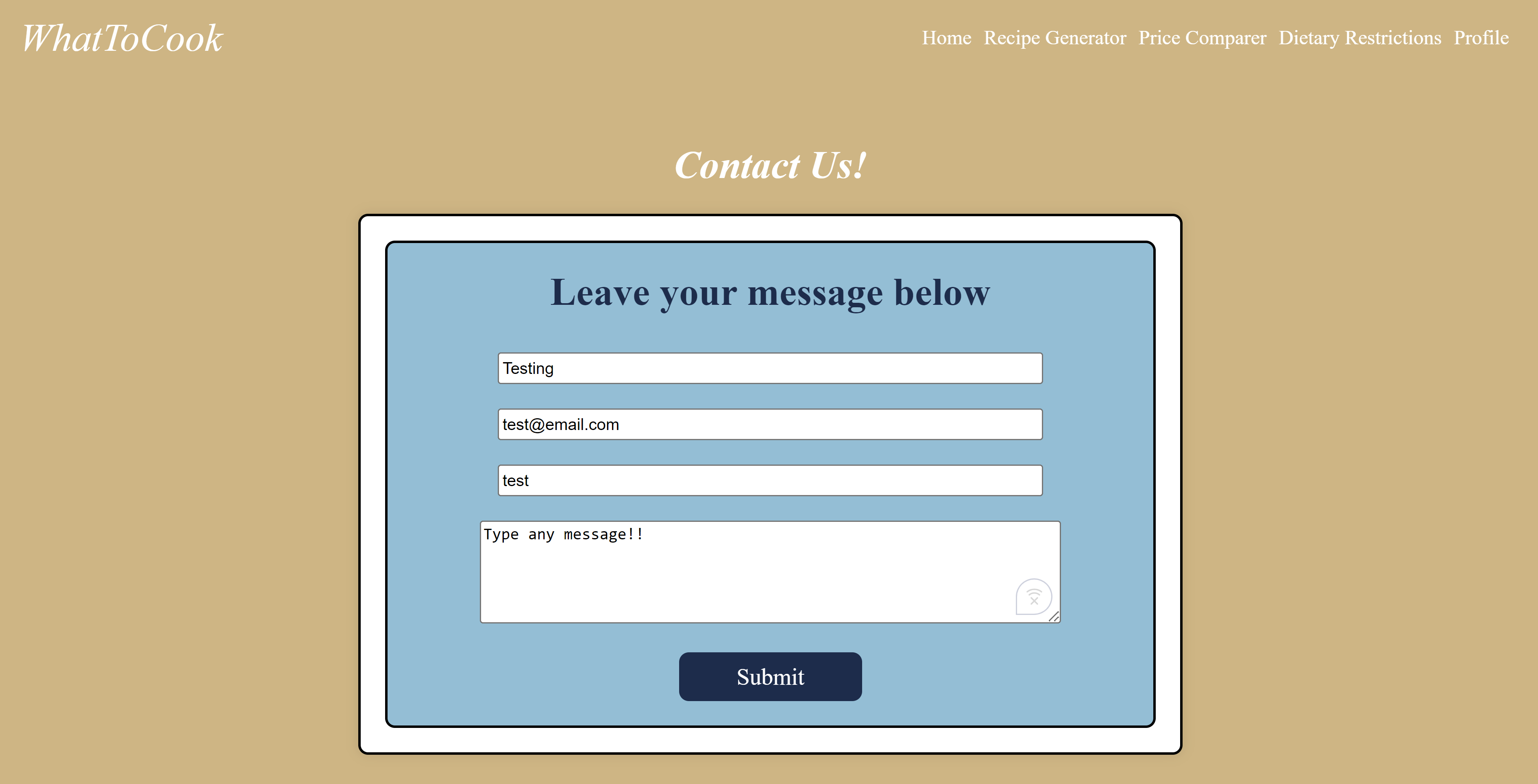 Getting Started with WhatToCook | SystemBreakers