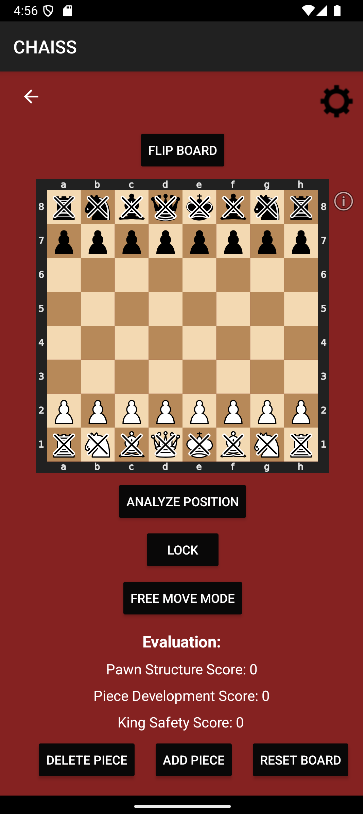 CHAISS - Chess AI App